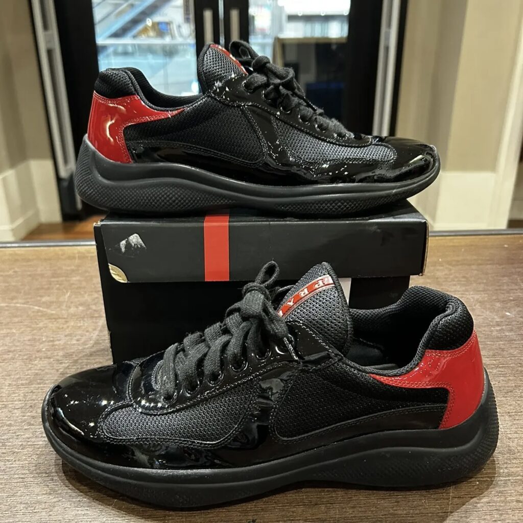 PRADA CUP - BLACK & RED BACK : ShopFlyWearz